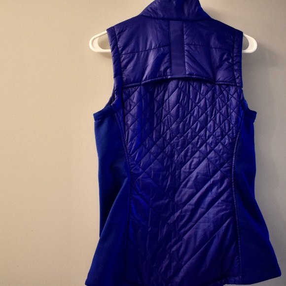 Athleta | Jackets & Coats | Blue Athleta Vest | Poshmark